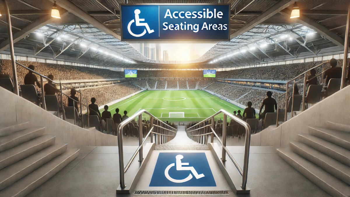 Football tickets for wheelchair users: How to get into the stadium
